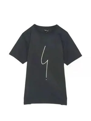 AGNES B. Short Sleeves Irony T-shirt - Grey