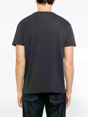 AGNES B. Short Sleeves Irony T-shirt - Grey
