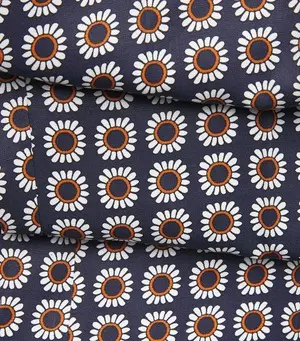 Sandro Floral Printed Flared Trousers - Blue