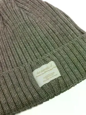 Undercover Logo-patch Beanie - Brown