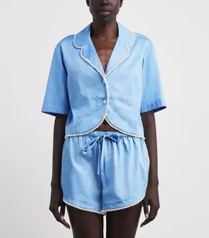 Sandro Cotton Embellished Shirt