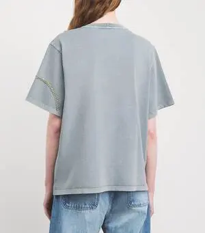 Sandro Cotton Embellished T-shirt