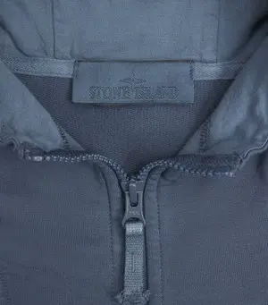 Stone Island Cotton-blend Ghost Zip-up Hoodie
