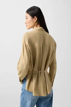 Bogner Catrina Linen Blend Blouse
