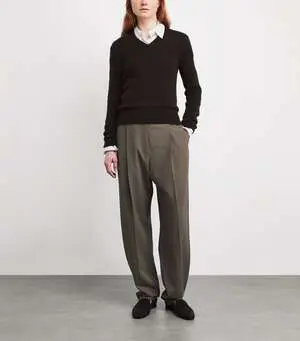 THE ROW Nalini Goat Cashmere Sweater