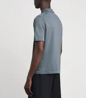 Sandro Zip-up Polo Shirt