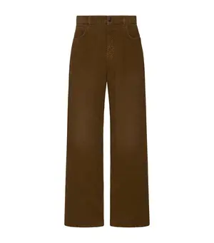 THE ROW Eglitta Stretch-cotton Jeans