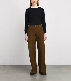 THE ROW Eglitta Stretch-cotton Jeans