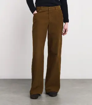 THE ROW Eglitta Stretch-cotton Jeans