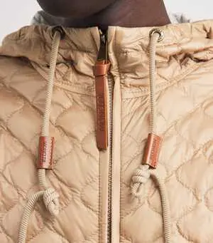 Moncler Quilted Arum Jacket - Beige