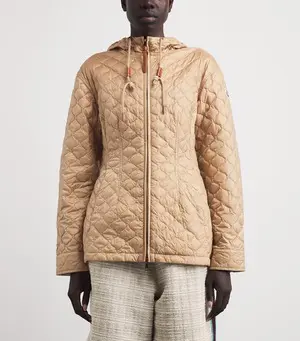 Moncler Quilted Arum Jacket - Beige