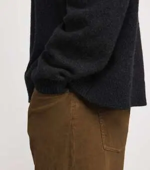 THE ROW Siouxie Corduroy Trousers - Brown