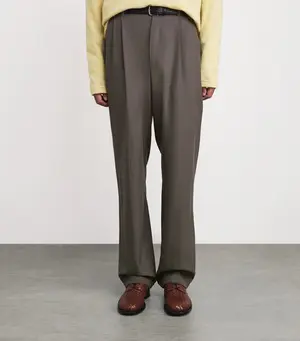THE ROW Tosca Wool Trousers