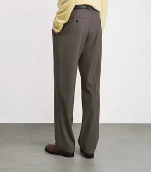 THE ROW Tosca Wool Trousers