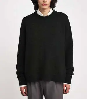THE ROW Dumbo Cashmere Sweater - Grey