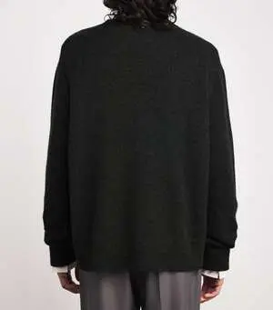 THE ROW Dumbo Cashmere Sweater - Grey