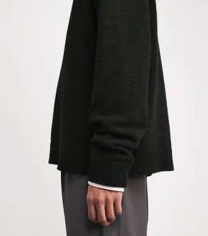 THE ROW Dumbo Cashmere Sweater - Grey