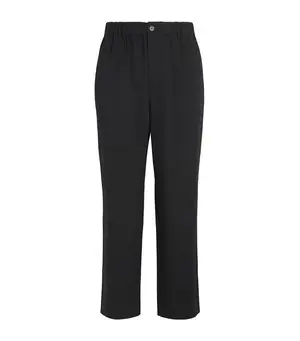 FRAME Cotton Straight Trousers