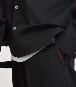 FRAME Cotton Straight Trousers