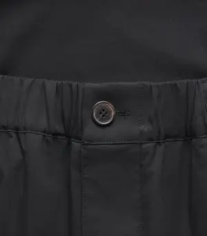 FRAME Cotton Straight Trousers