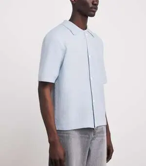 FRAME Wool Short-sleeve Cardigan