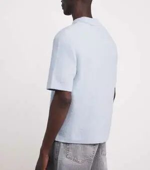 FRAME Wool Short-sleeve Cardigan