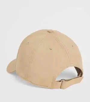 Moncler Cotton Baseball Cap - Beige