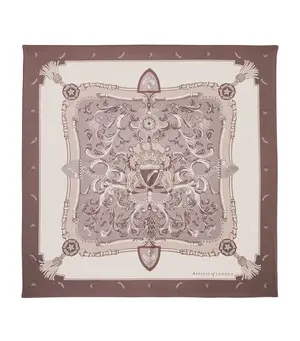ASPINAL OF LONDON Silk Signature Scarf - Neutral