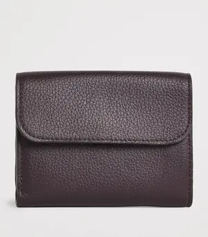 Chloé Small Leather Alphabet Trifold Wallet