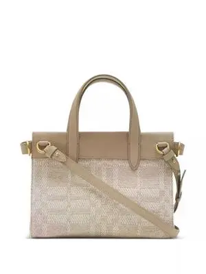 Burberry Mini Cotswolds Tote - Neutrals