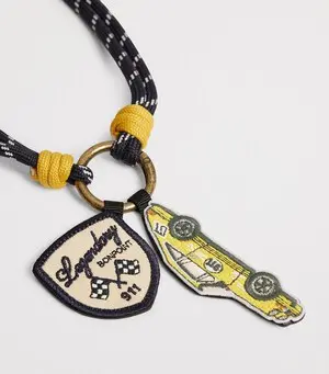 Bonpoint X Porsche Leather Keyring