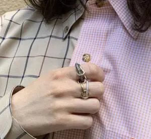 SPINELLI KILCOLLIN Diamond And 18k Gold Vega Ring - Multicolor