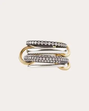 SPINELLI KILCOLLIN Diamond & 18k Gold Vega Ring - Multicolor