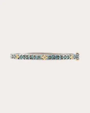 Armenta Topaz & Grandidierite Crivelli Bracelet - Blue