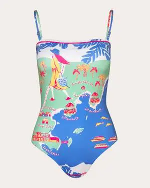 VERDELIMON Sumatra Careyes One-piece - Multicolor