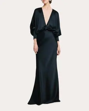 Sev Draped Evening Dresses