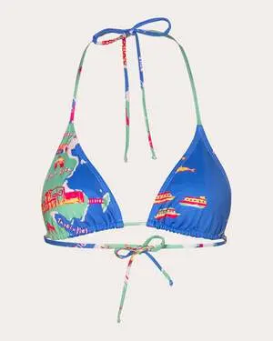 VERDELIMON Moa Triangle Bikini Top - Careyes