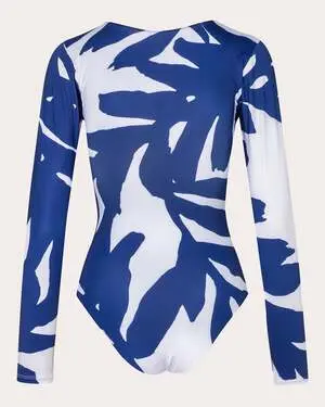 VERDELIMON Paradiso Palms Zip-front One-piece