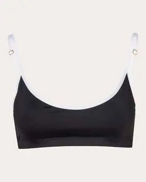 VERDELIMON Sol Bralette Bikini Top - Black