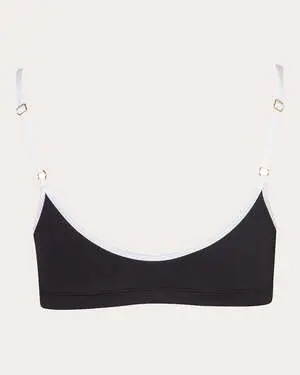 VERDELIMON Sol Bralette Bikini Top - Black