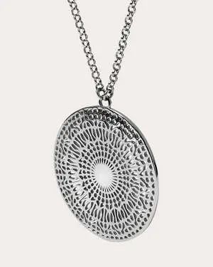 RUVEIL 14k White Gold 432hz Pendant Necklace