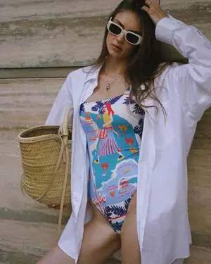 VERDELIMON Antoinette Acapulco One-piece