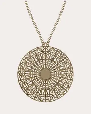 RUVEIL 14k 528hz Pendant Necklace - Gold