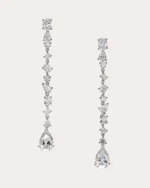 ANABELA CHAN Celestial Dust Drop Earrings - White