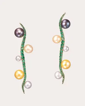 Anabela Chan Pearl Earrings