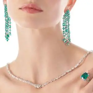 ANABELA CHAN Diamond & Paraiba Tourmaline Ocean Ring