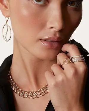 Natori Diamond And 14k Shangri-la Ring - Gold