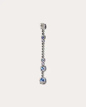 ANABELA CHAN Kashmir Sapphire Love & Pain Drop Earrings
