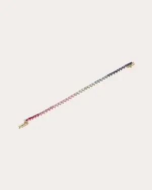 ANABELA CHAN Petite Eternity Heart Bracelet - Multi