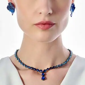 ANABELA CHAN Petal Stud Earrings - Blue